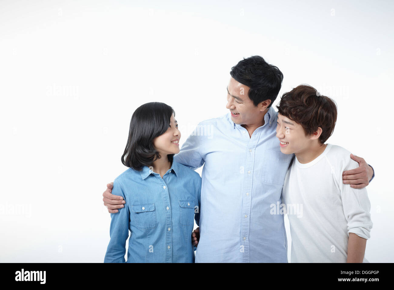 Father and son and daughter hi-res stock photography and images - Alamy