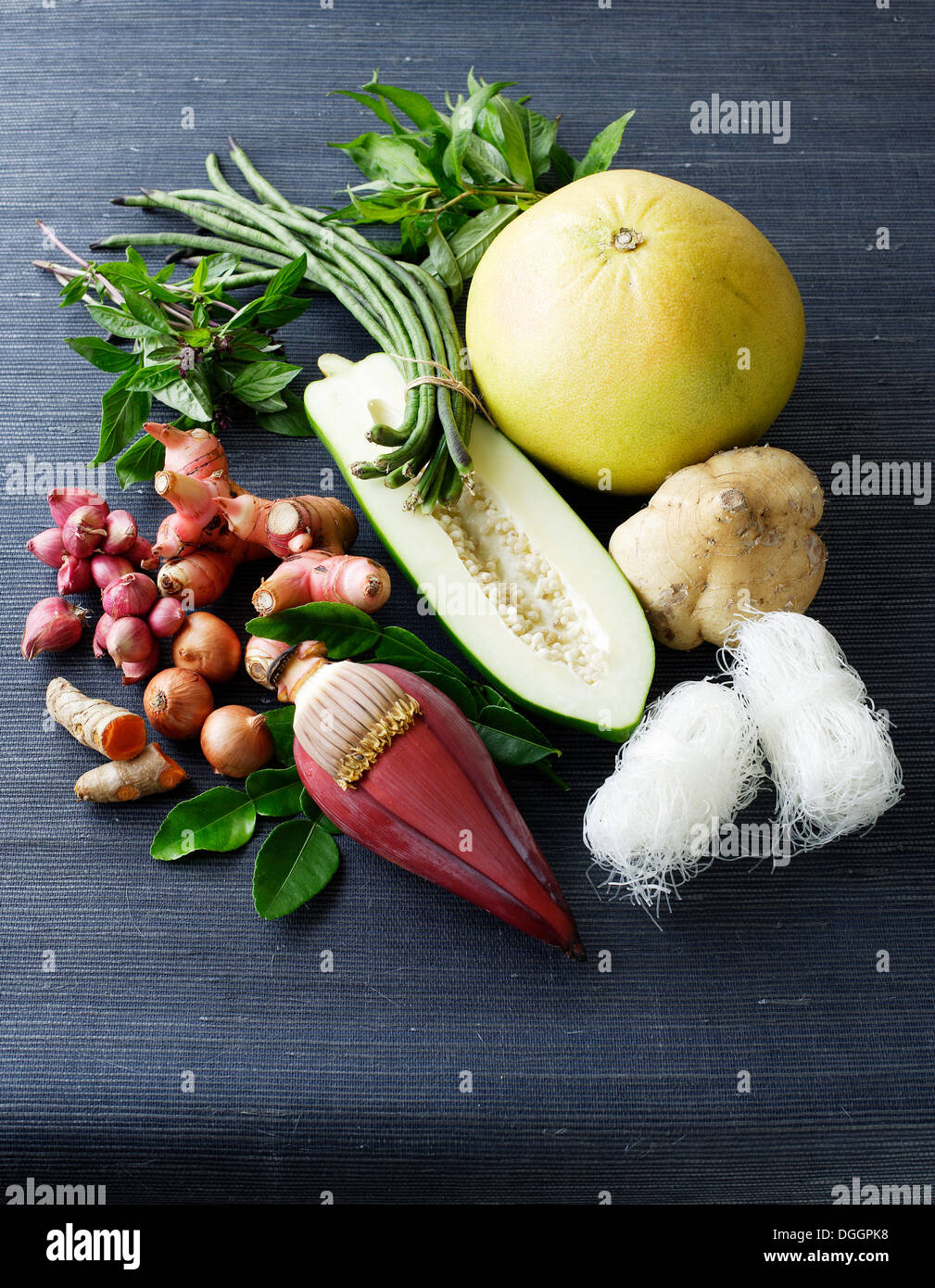 Selection of Asian vegetables Stock Photo - Alamy