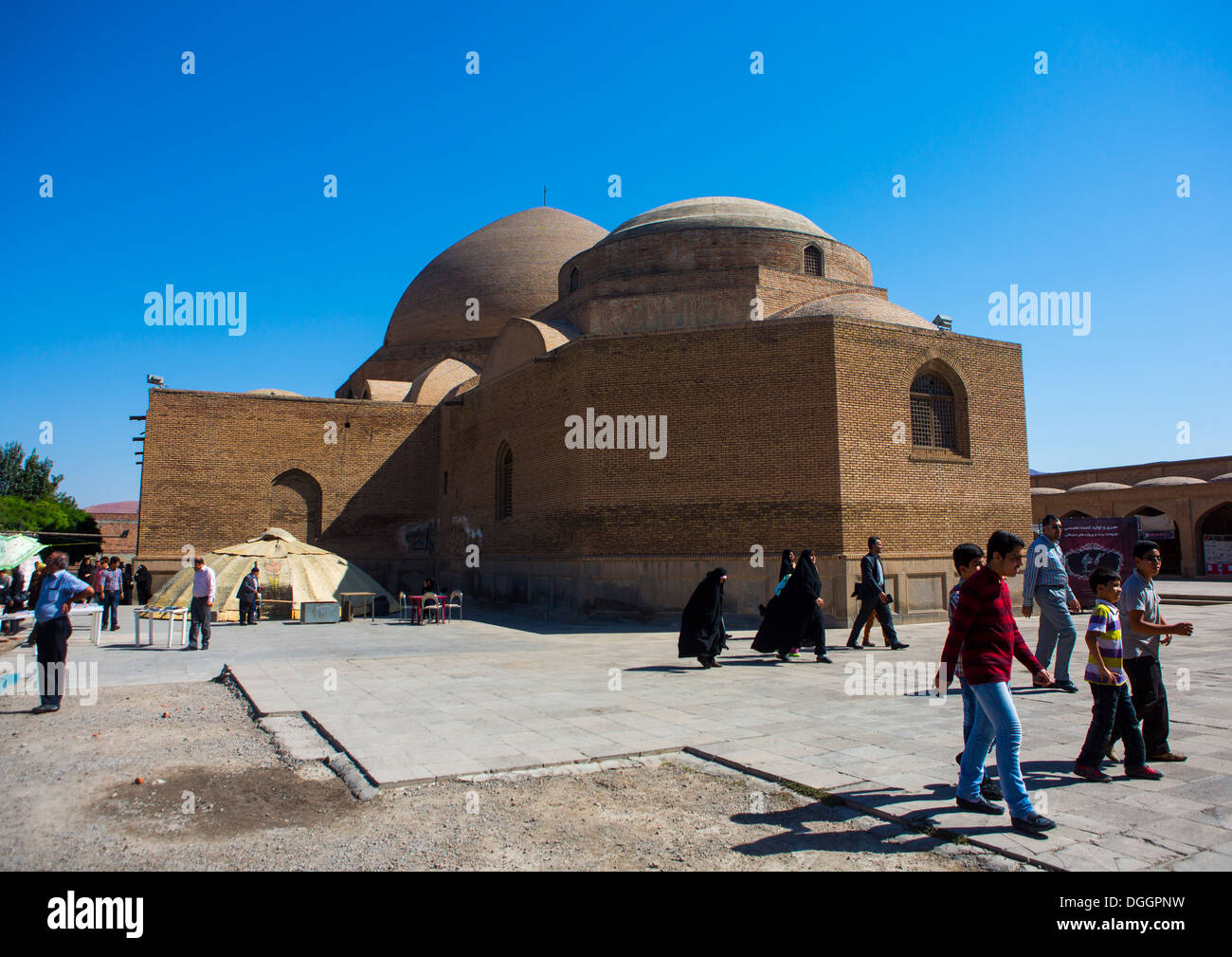 The Blue Mosque, Tabriz, Iran Stock Photo - Alamy