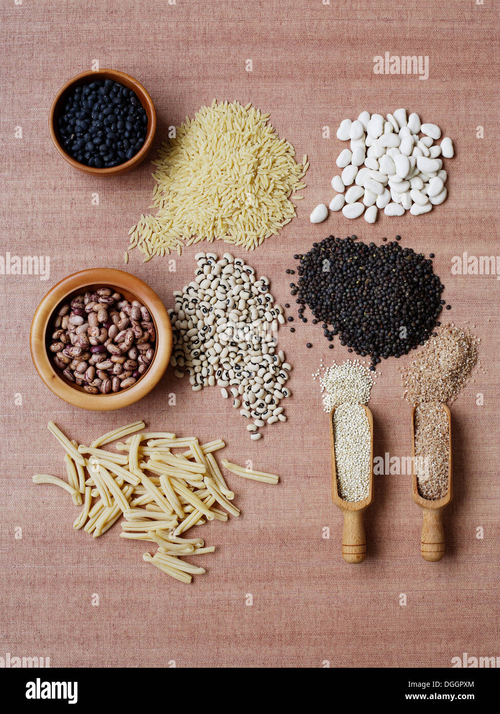 Dried pulses and grains Stock Photo - Alamy