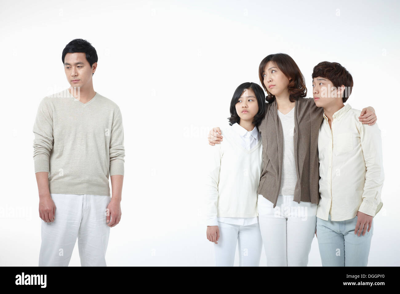 His father left the family hi-res stock photography and images - Alamy