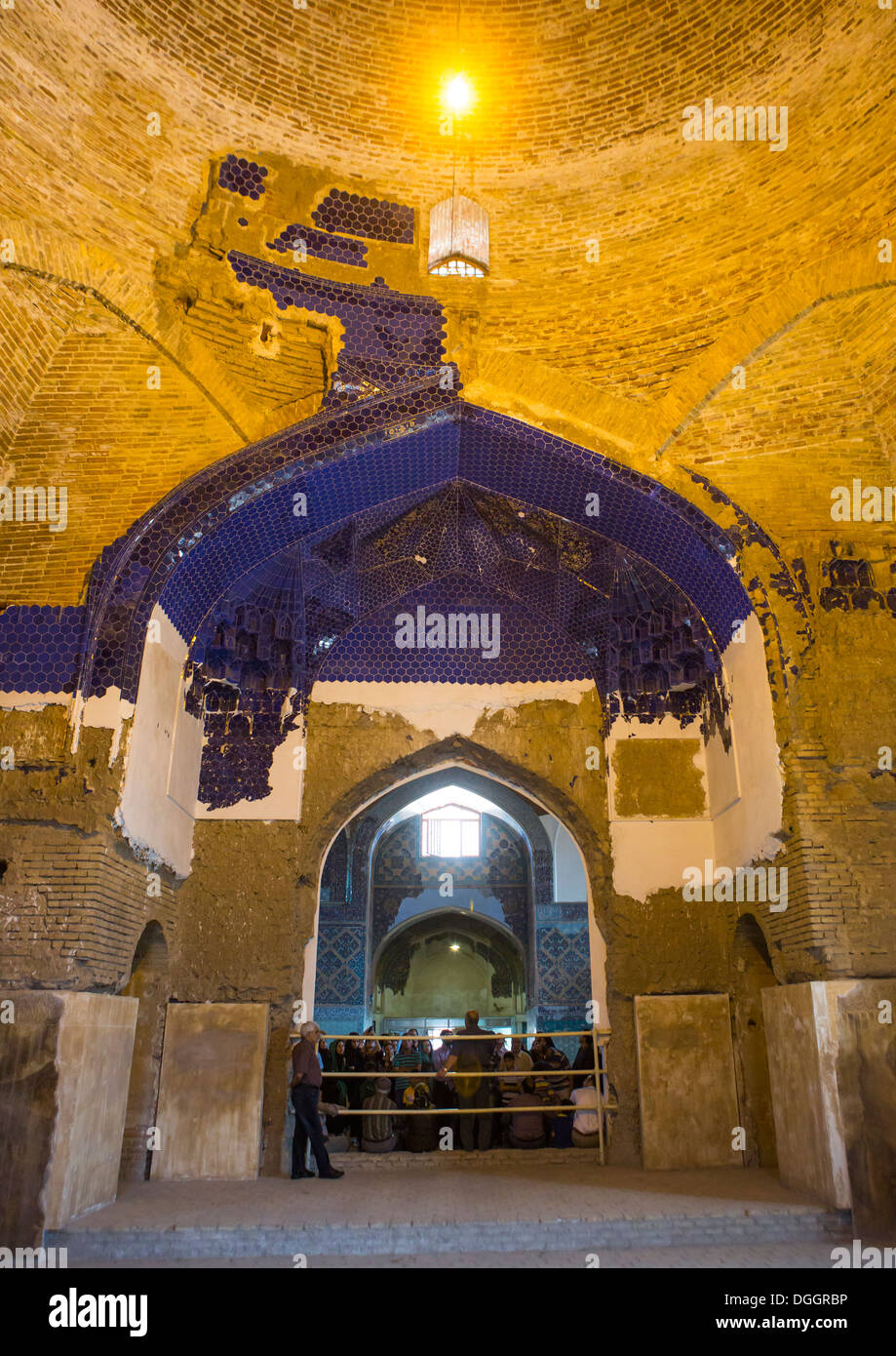 The Blue Mosque, Tabriz, Iran Stock Photo - Alamy