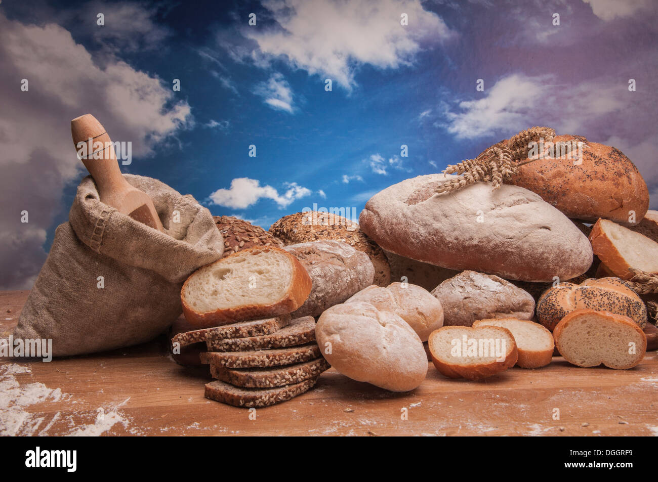 Traditional country food Stock Photo - Alamy