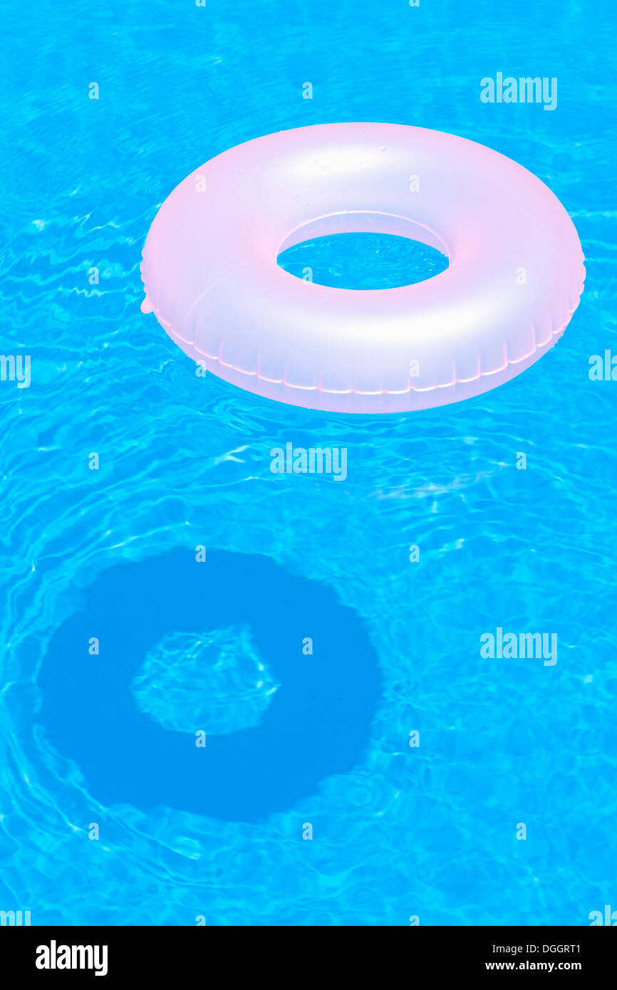 a swimming tube in a pool Stock Photo - Alamy