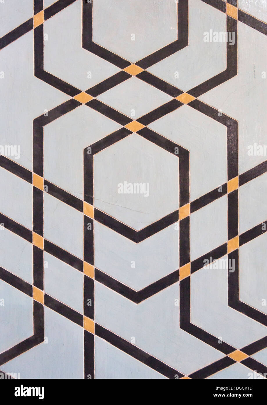 Pattern Inside The Blue Mosque, Tabriz, Iran Stock Photo - Alamy