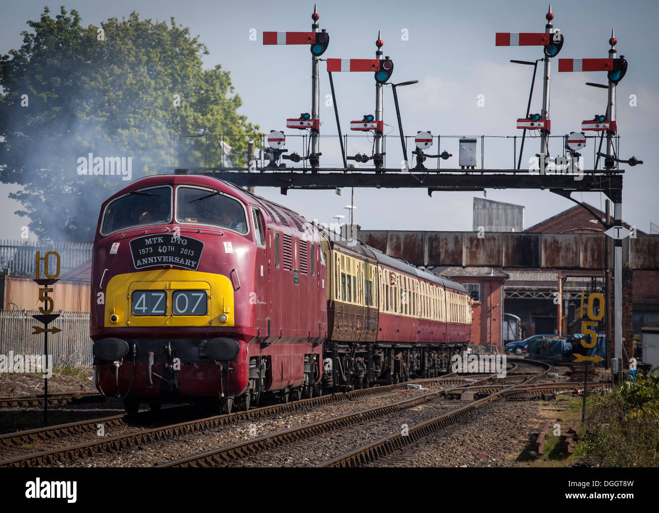 Diesel hydraulic locomotive hi-res stock photography and images - Alamy