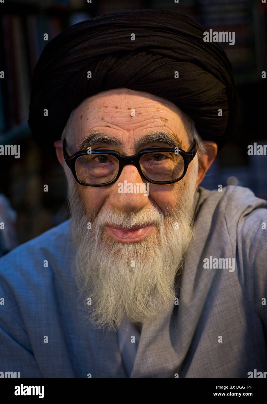 Old Religious Man Inside The Old Bazaar, Tabriz, Iran Stock Photo - Alamy