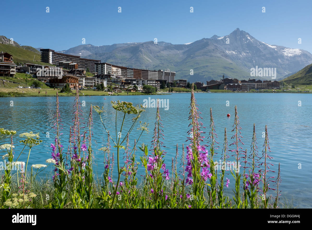 Tignes le lac hi-res stock photography and images - Alamy