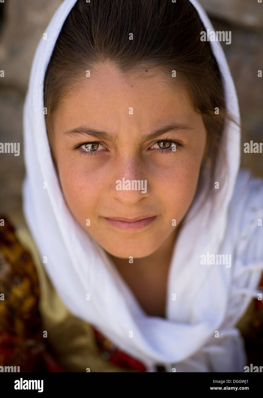 Kurdish Girl, Palangan, Iran Stock Photo - Alamy