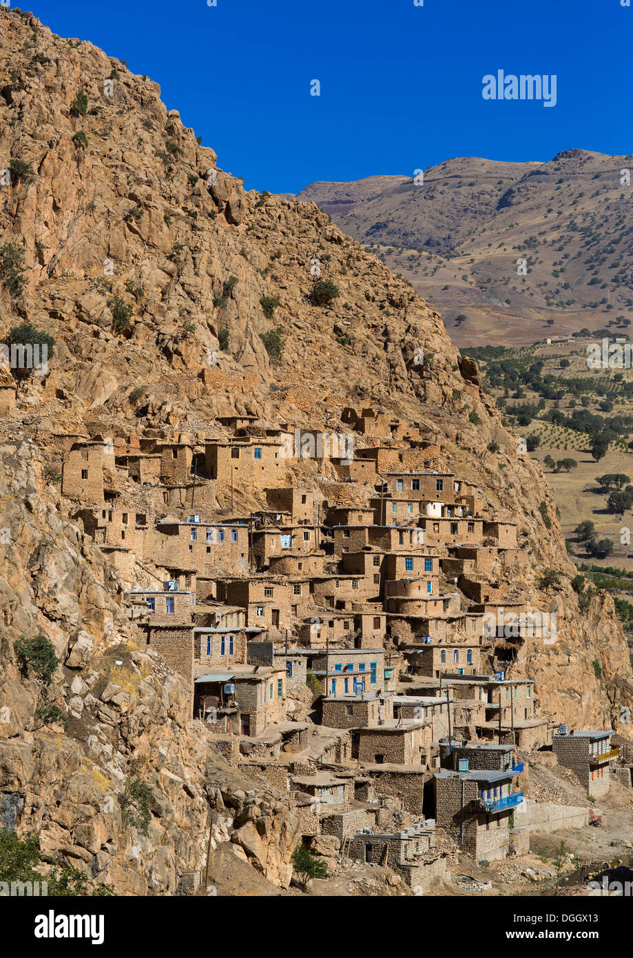 Old Kurdish Village Of Palangan, Iran Stock Photo - Alamy
