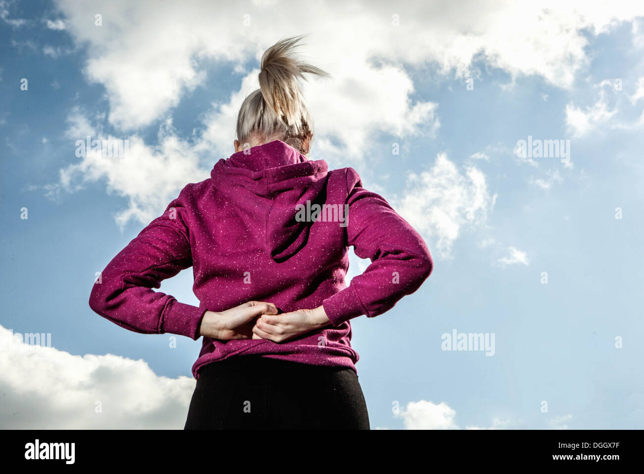 Hands Clasped Behind Back High Resolution Stock Photography and Images ...