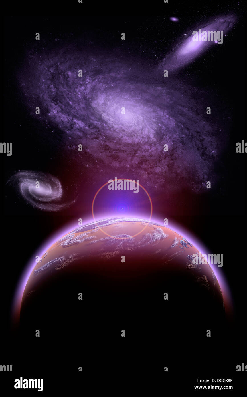 Outer space conceptual hi-res stock photography and images - Alamy