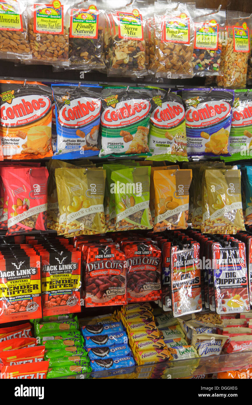 Snack Junk Food Display Sale High Resolution Stock Photography and ...