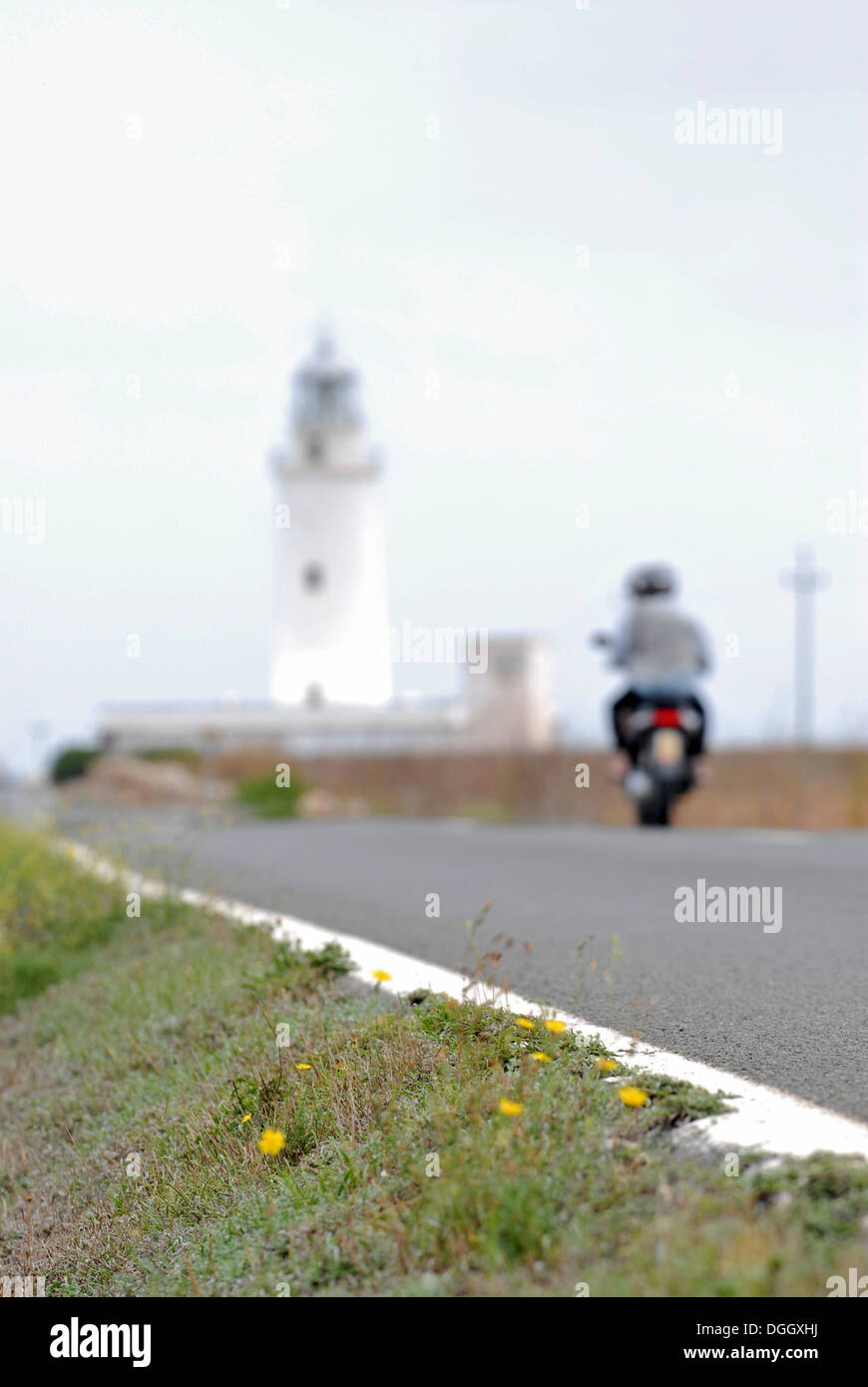 Faro de la mola la mola lighthouse formentera hi-res stock photography ...