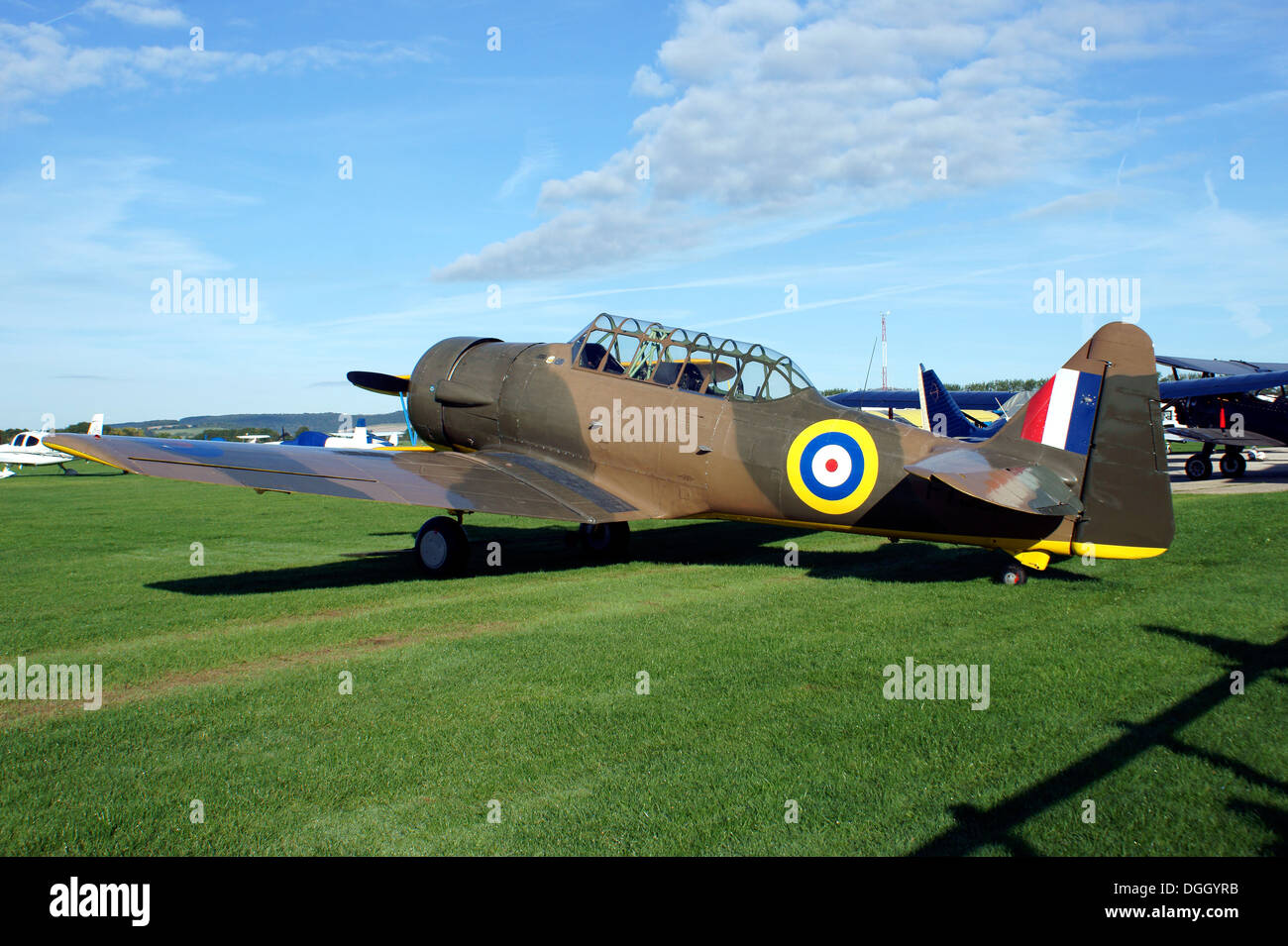 NORTH AMERICAN HARVARD,TRAINER, FT391, G-AZBN, PH-HON Stock Photo - Alamy