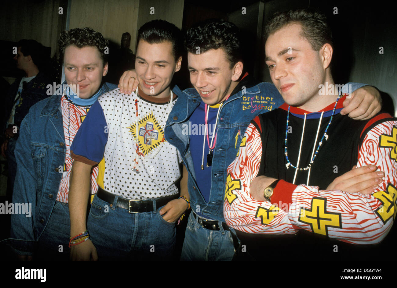 BROTHER BEYOND UK pop group in 1988 Stock Photo - Alamy