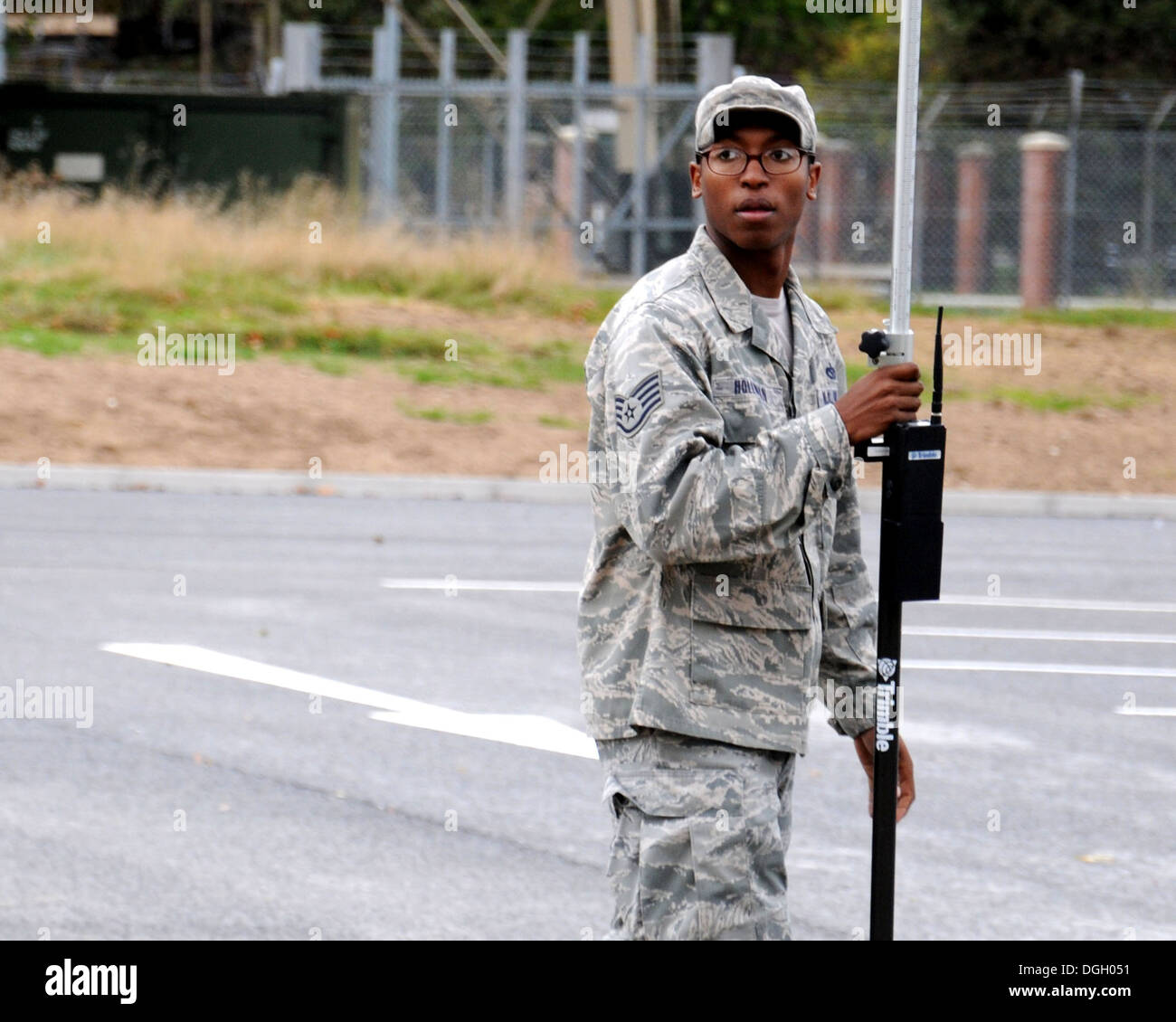 U.S. Air Force Staff Sgt. Erik Holloman, 100th Civil Engineer Squadron ...