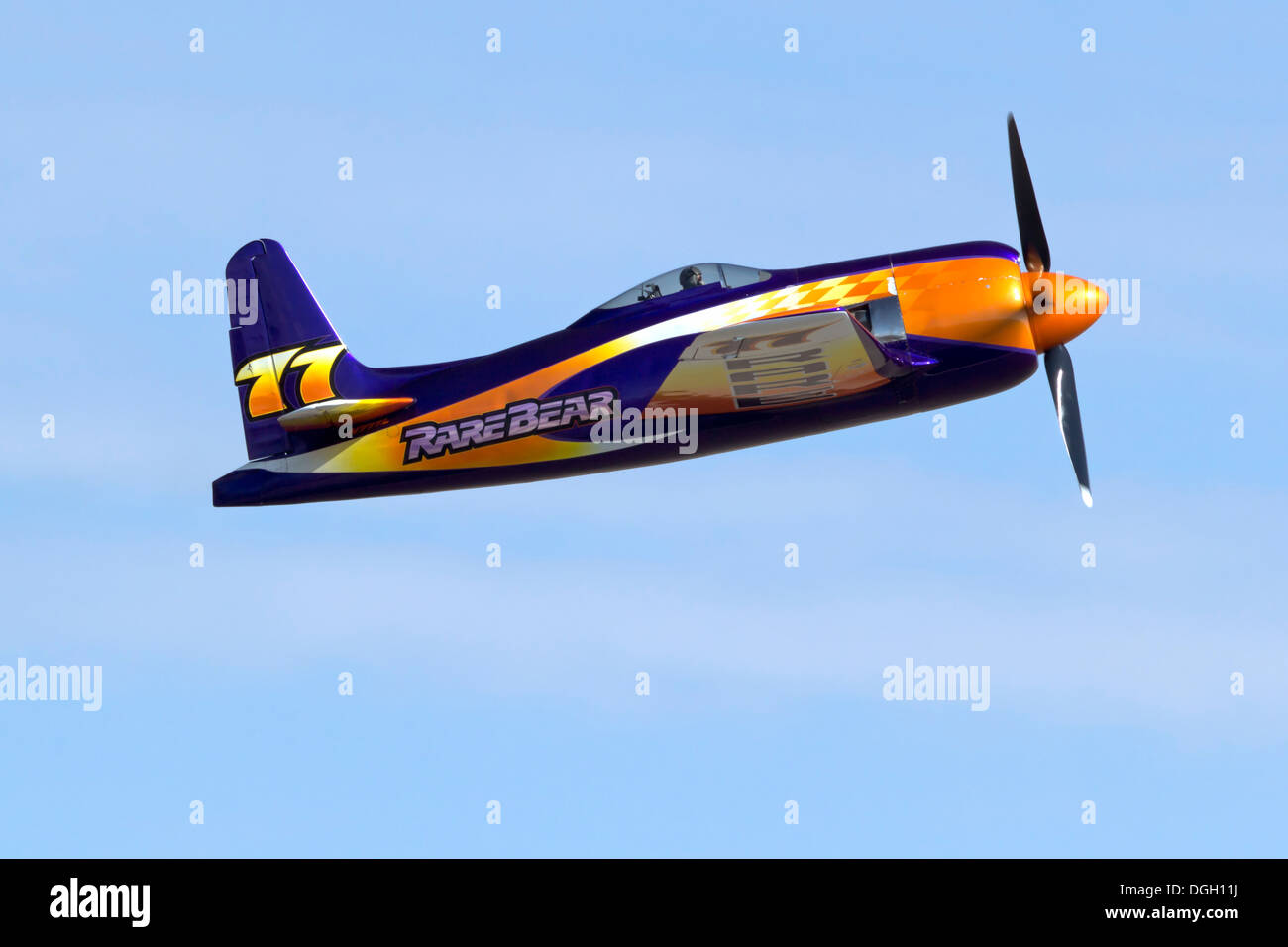 Unlimited Air Racer "Rare Bear" in flight Stock Photo - Alamy