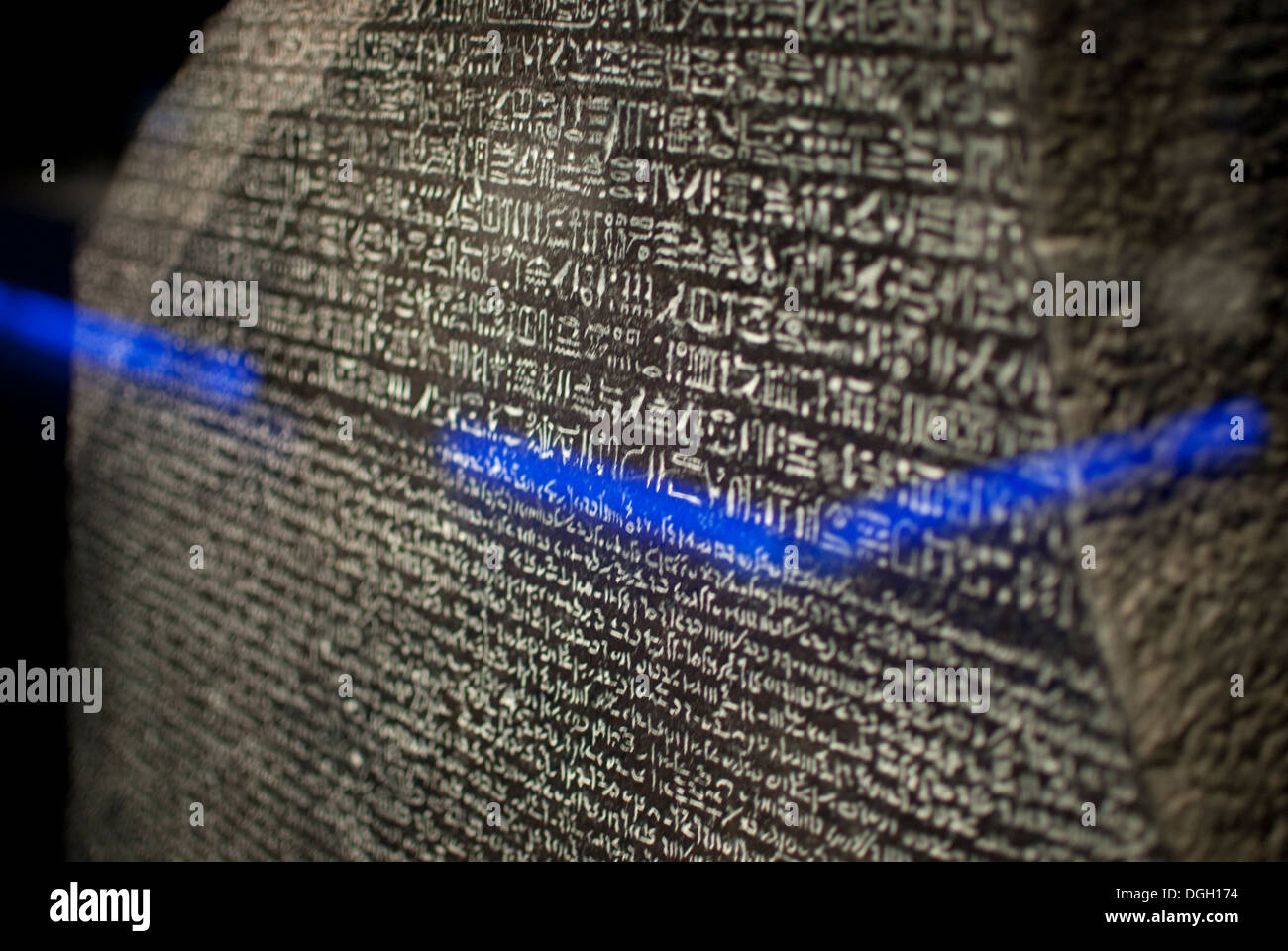 Replica of the rosetta stone hi-res stock photography and images - Alamy