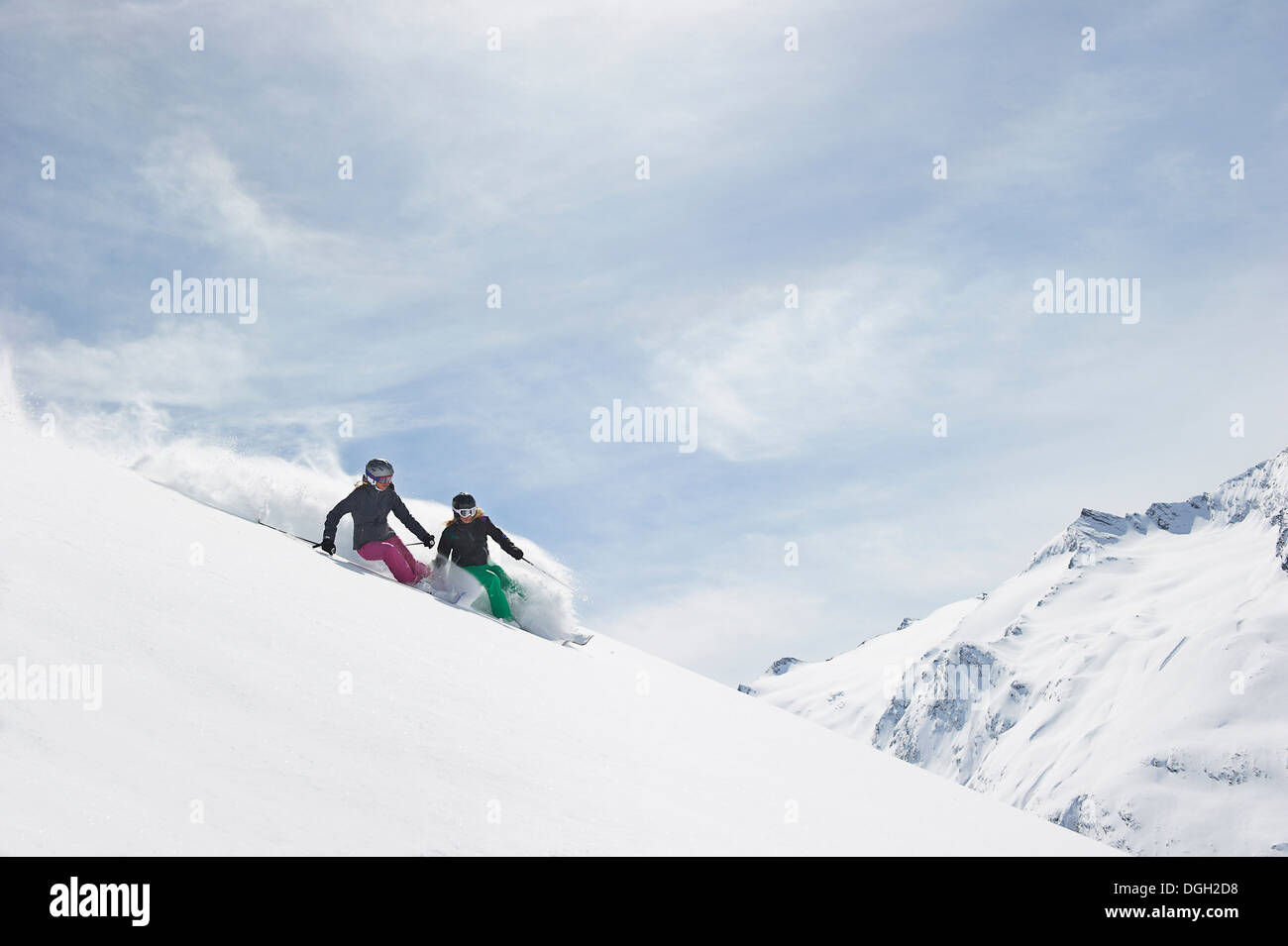 Action ski two hi-res stock photography and images - Alamy