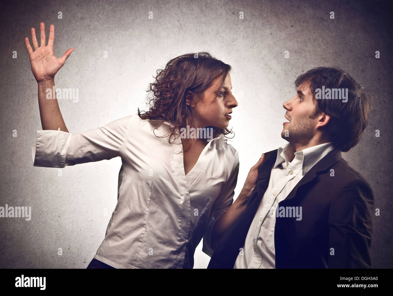Lady hand slap hi-res stock photography and images - Alamy