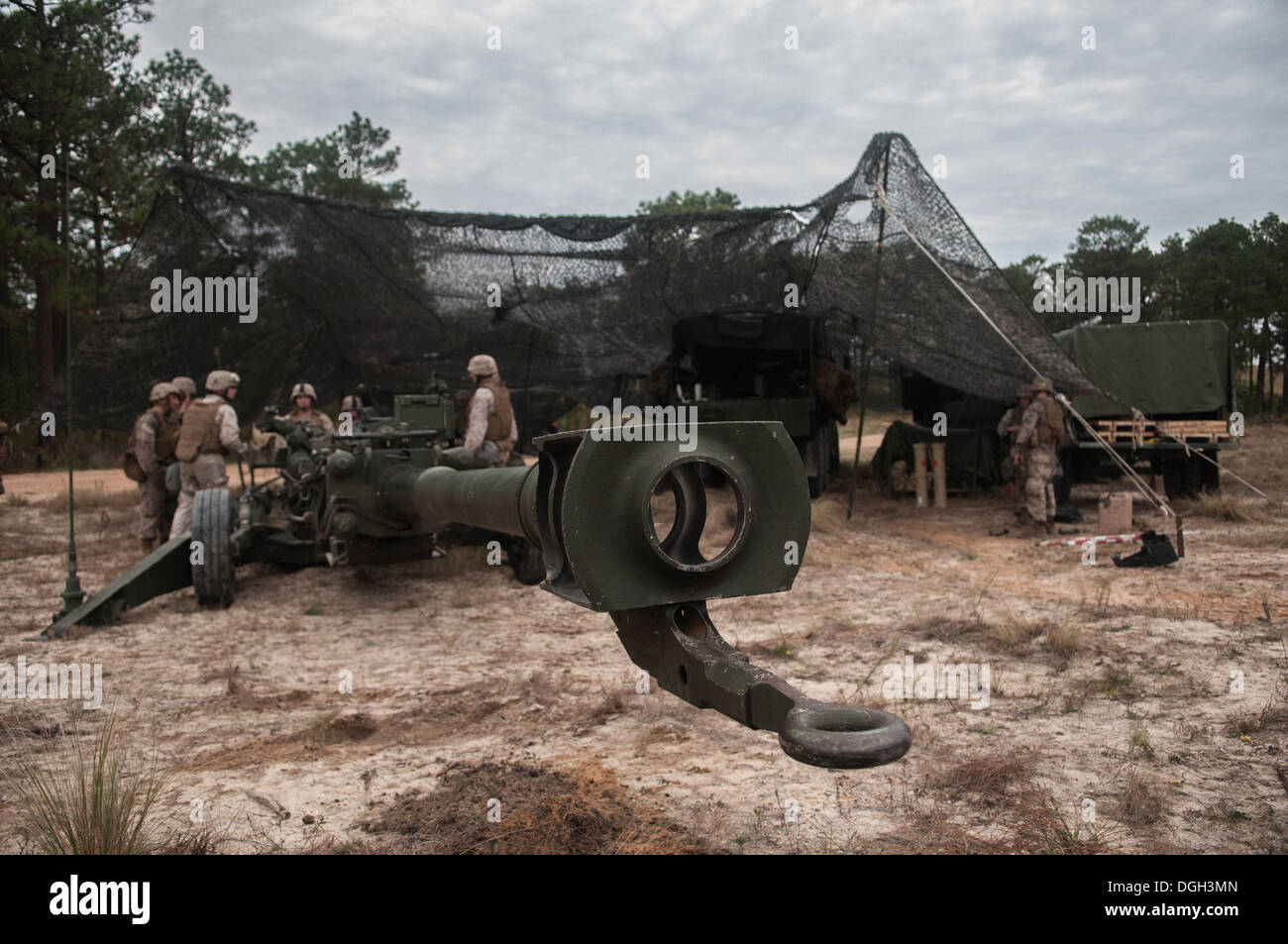 Fort Bragg, North Carolina, USA. 19th Oct, 2013. U.S. Marines from ...