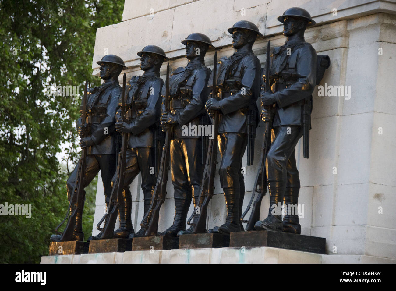 World War One war memorial, Guards Memorial, Horse Guards Parade ...