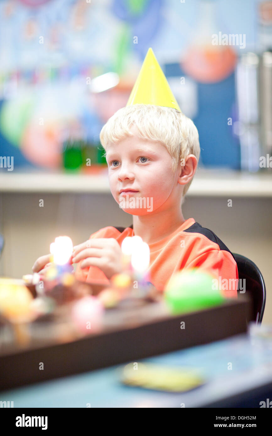 Wearing party hat hi-res stock photography and images - Alamy