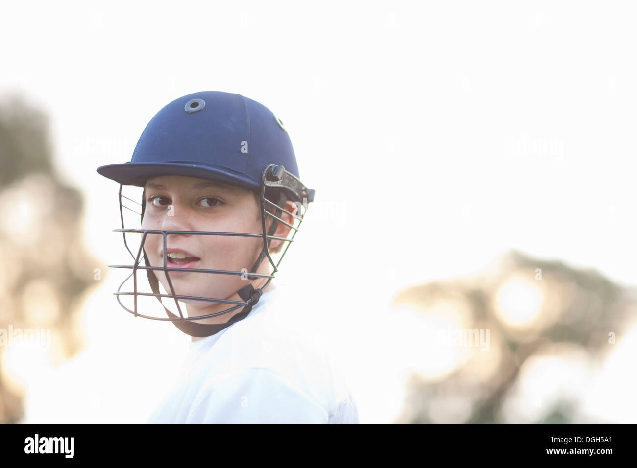 Cricket helmet hi-res stock photography and images - Alamy