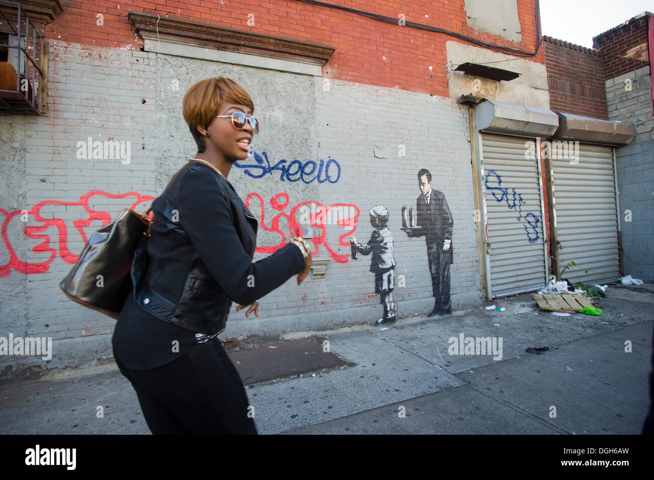 Bronx street art hi-res stock photography and images - Alamy