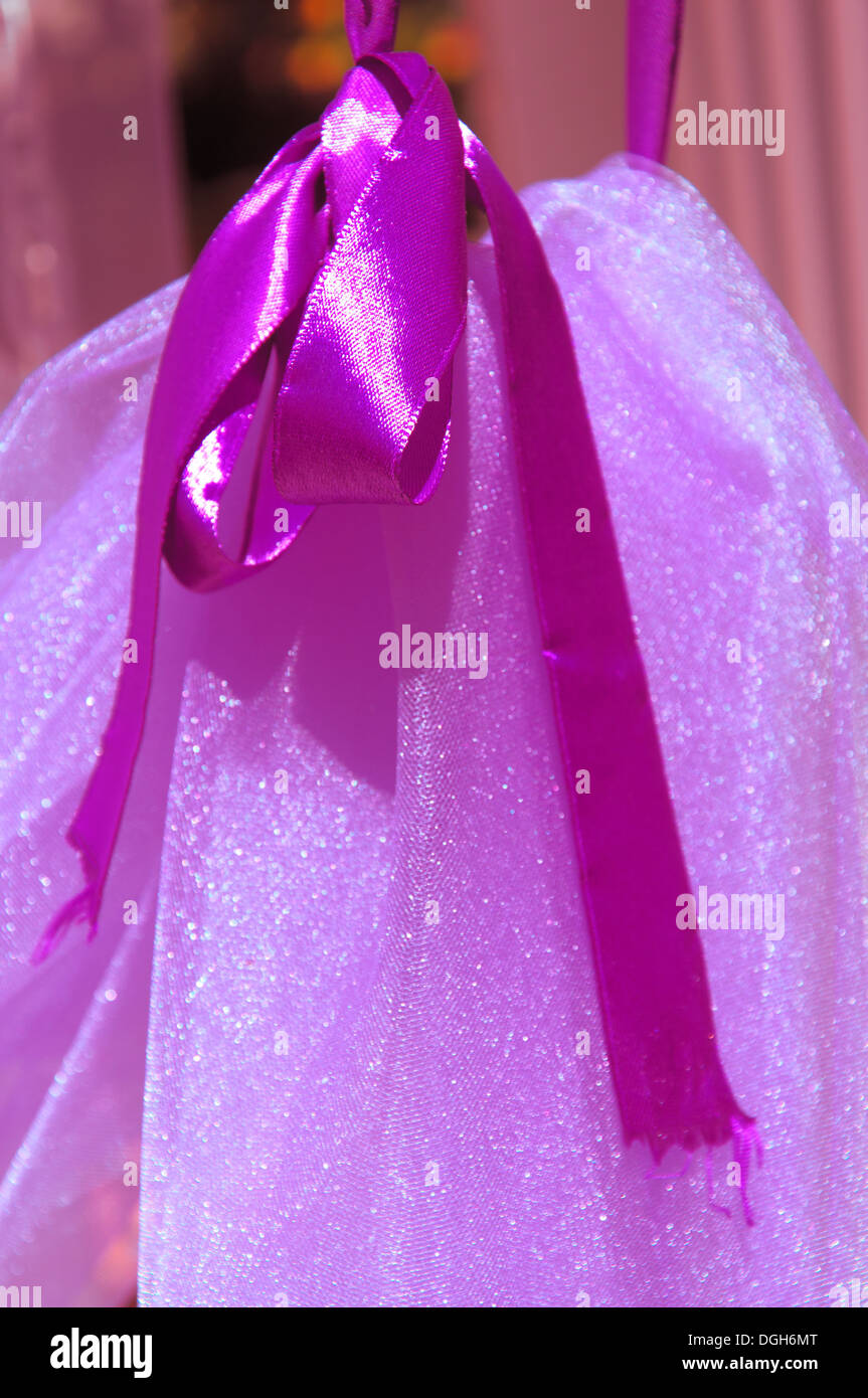 Bow Of Ribbon closeup Stock Photo - Alamy
