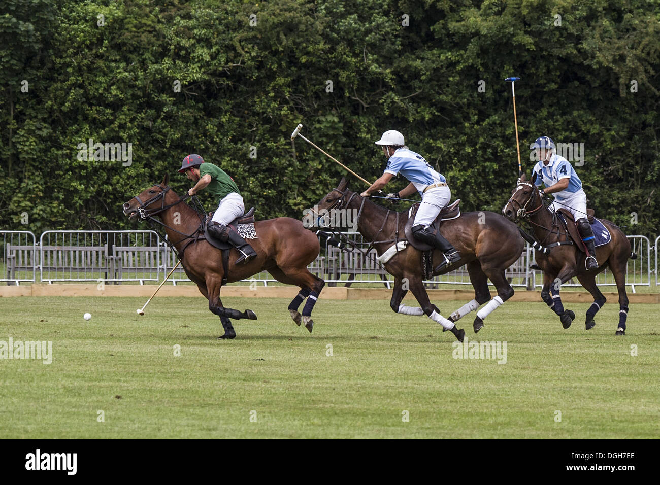 Hopkins international polo at Trinity Park, Ipswich, Suffolk. England ...