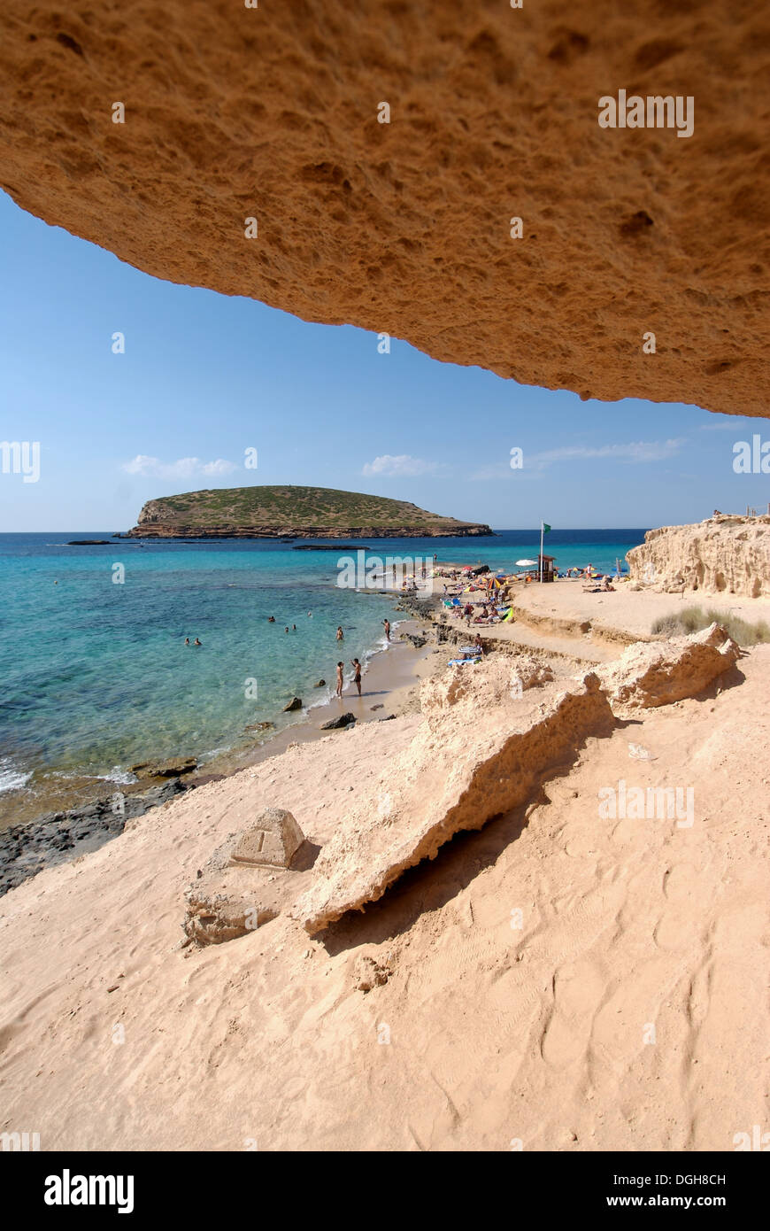 Cala Conta (Platjes de ses Comptes), Ibiza Stock Photo - Alamy
