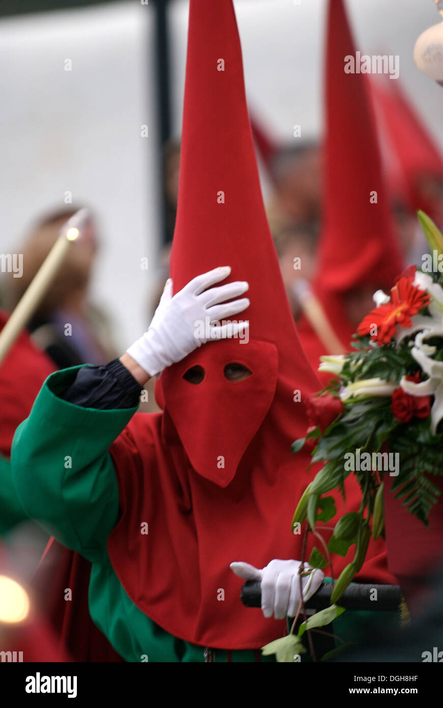 Good Friday Easter Parade in Santa Eulalia del Rio, Ibiza Stock Photo ...