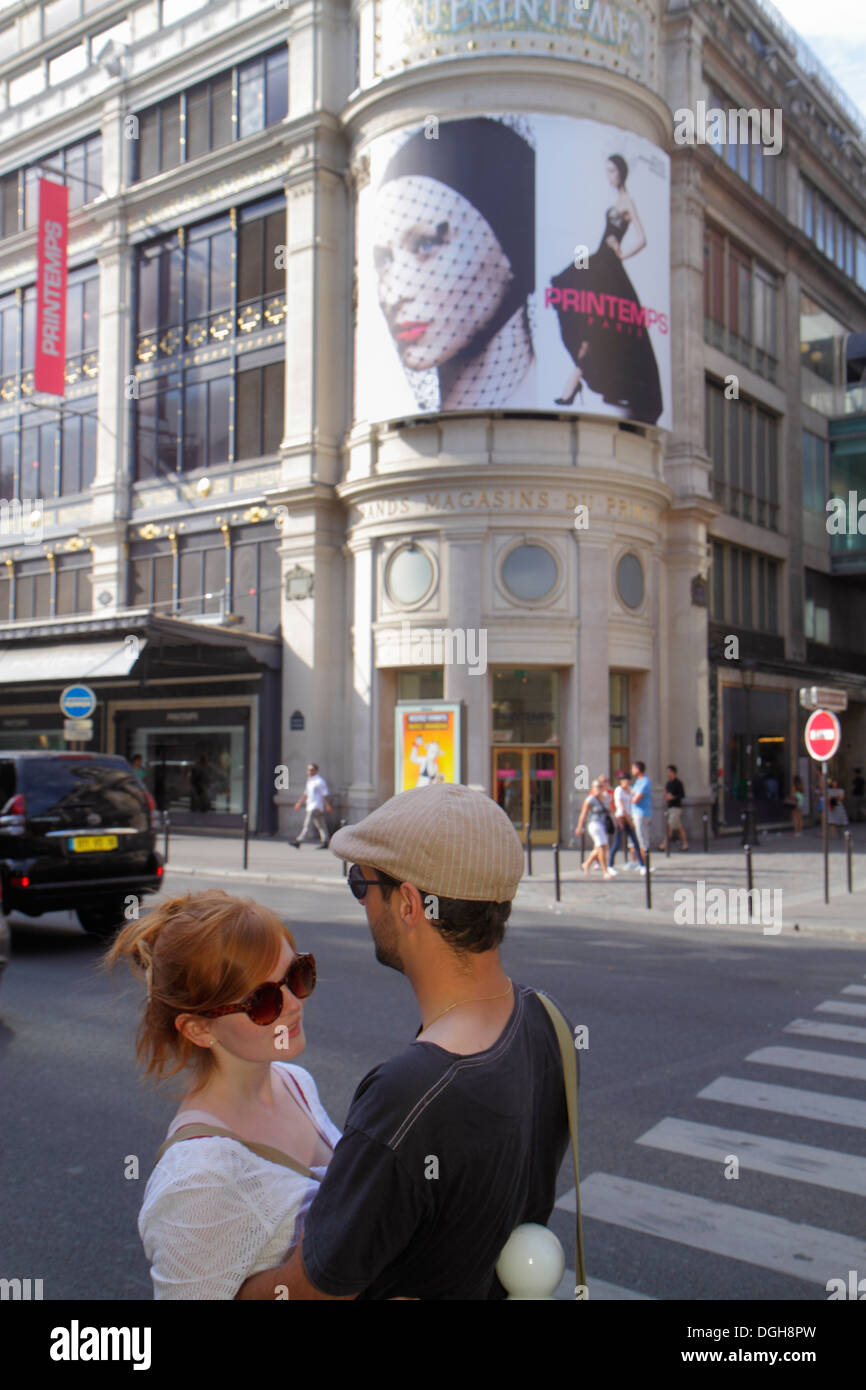 Paris France,Europe,French,9th arrondissement,Boulevard Haussmann ...