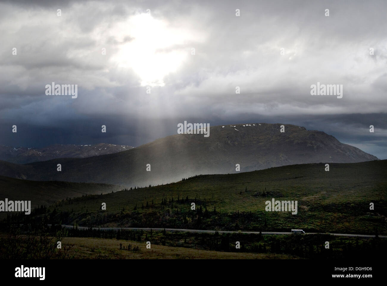 Alaska rainstorm mountains hi-res stock photography and images - Alamy