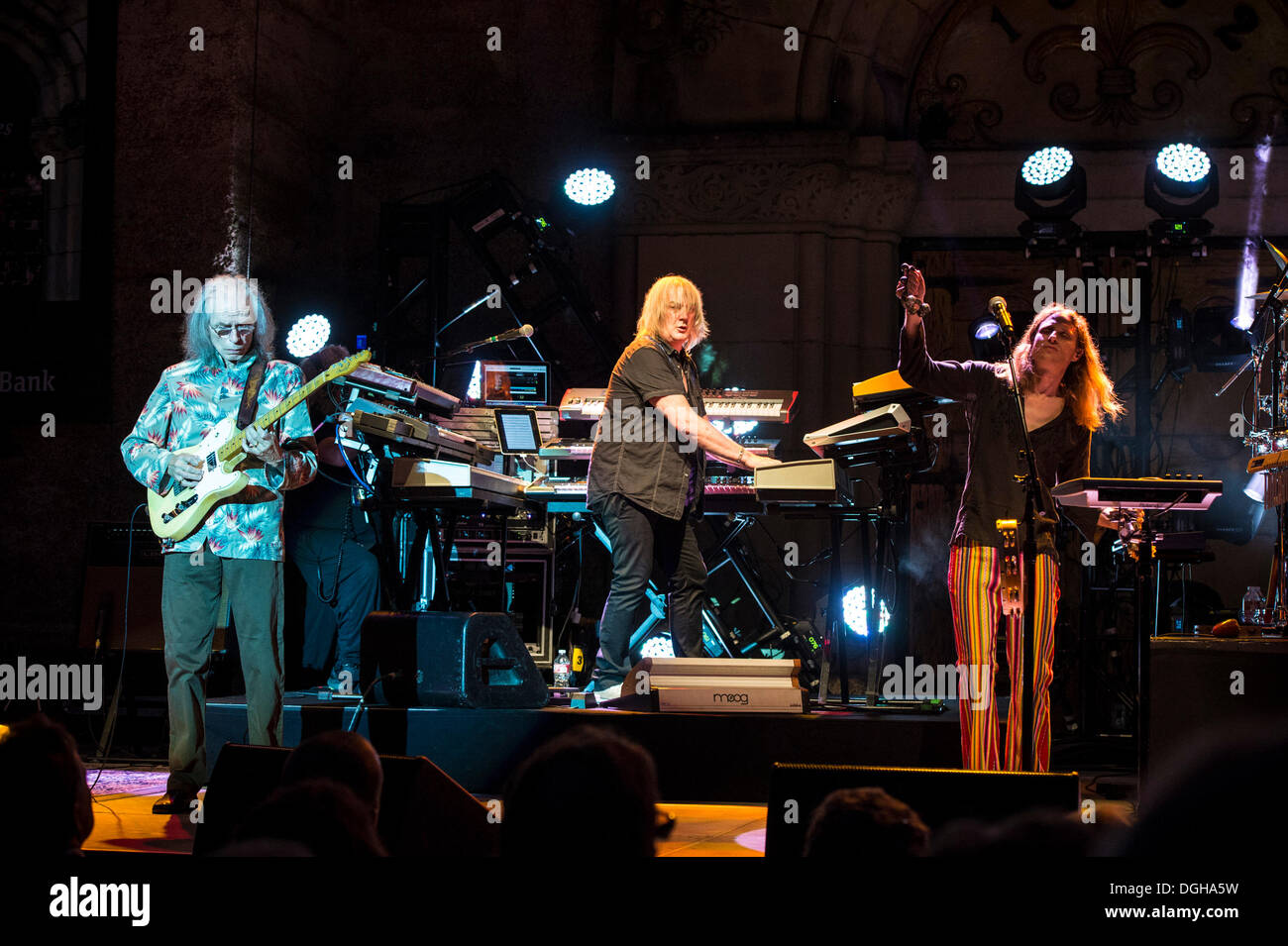 Saratoga, California, USA. 7th July, 2013. English progressive rock ...