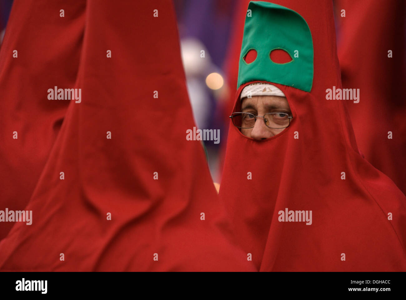 Good Friday Easter Parade in Santa Eulalia del Rio, Ibiza Stock Photo ...