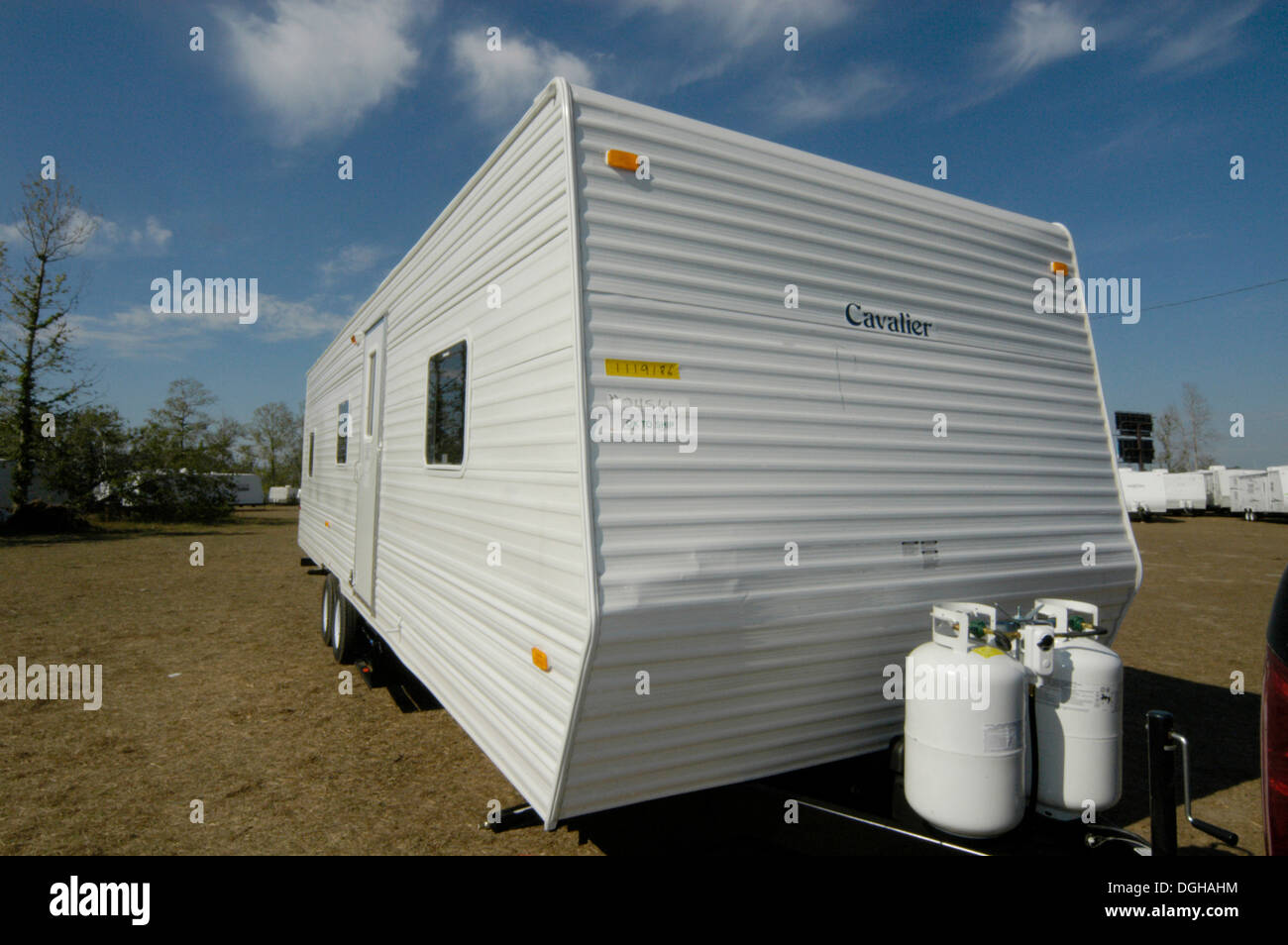 A FEMA approved trailer is getting ready to be delivered to a Hurricane ...