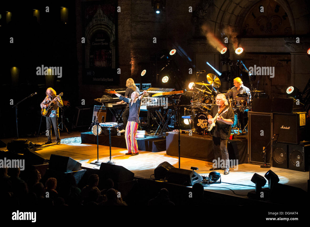 Saratoga, California, USA. 7th July, 2013. English progressive rock ...