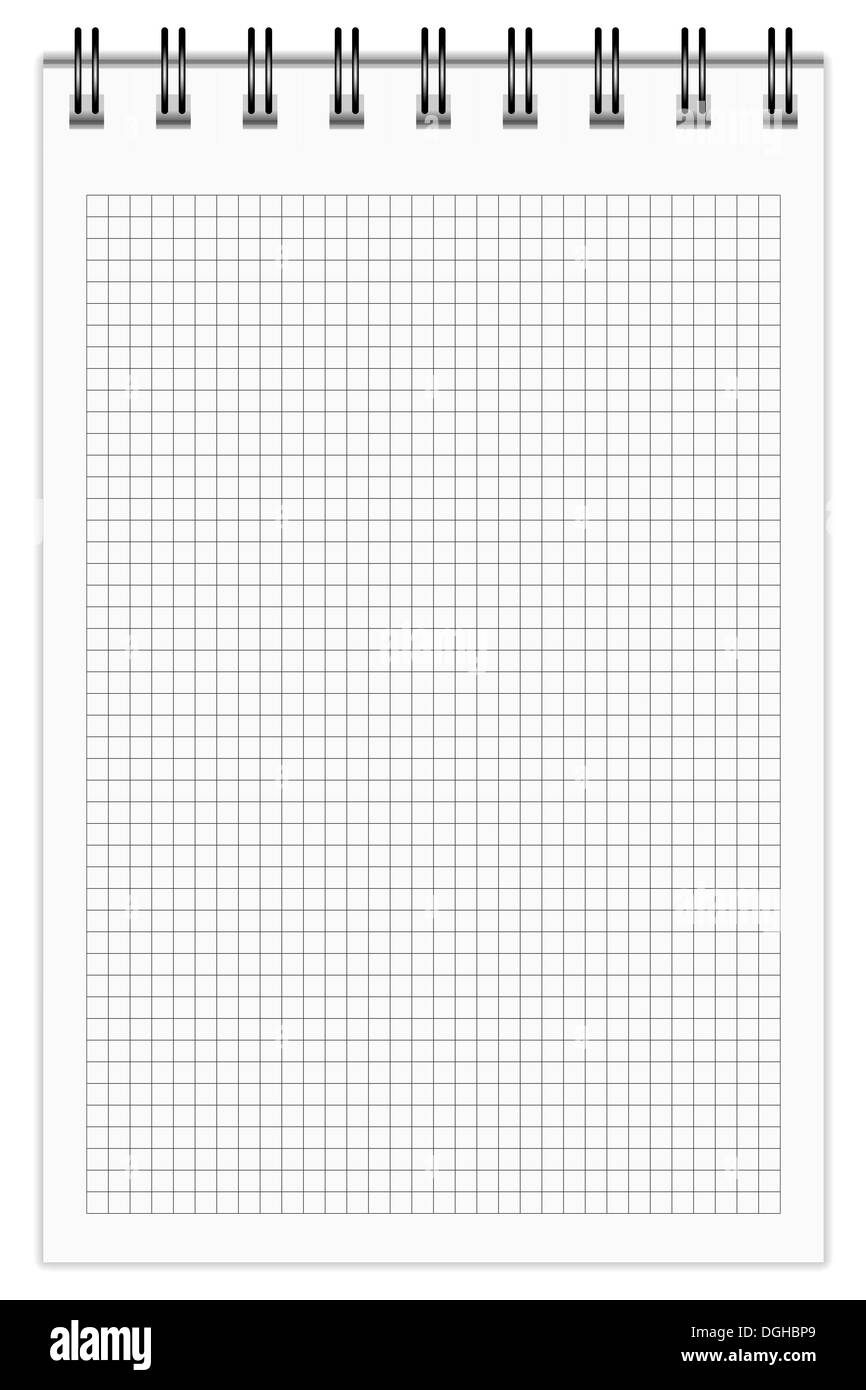 Vintage notepad illustration Black and White Stock Photos & Images - Alamy