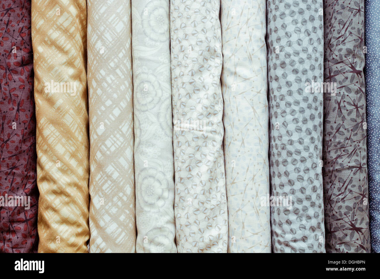Fabric Rolls High Resolution Stock Photography and Images - Alamy