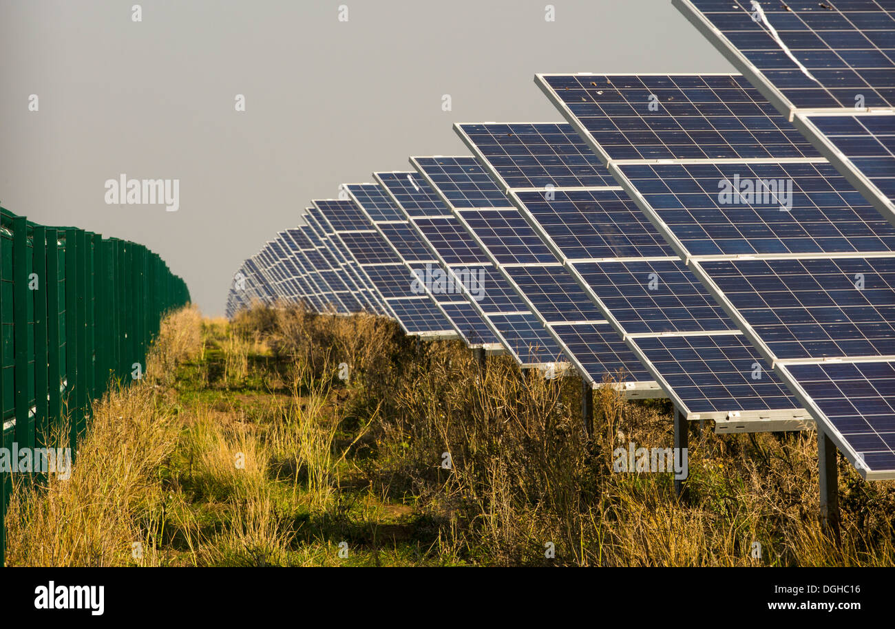 Wymeswold Solar Farm the largest solar farm in the UK at 34 MWp, based ...