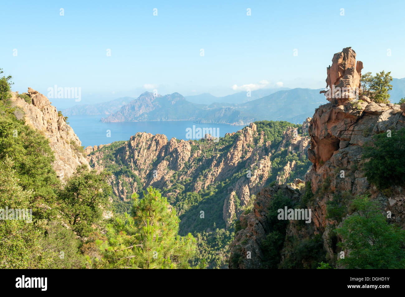 Calanques de Piana, West Corsica, France Stock Photo - Alamy