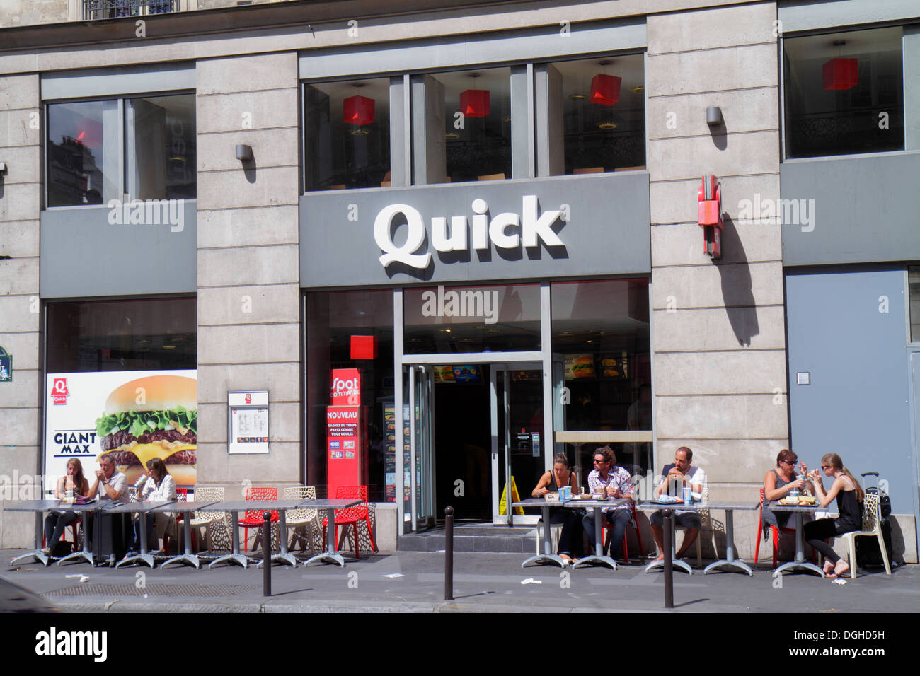 Quick Restaurant France High Resolution Stock Photography and Images ...