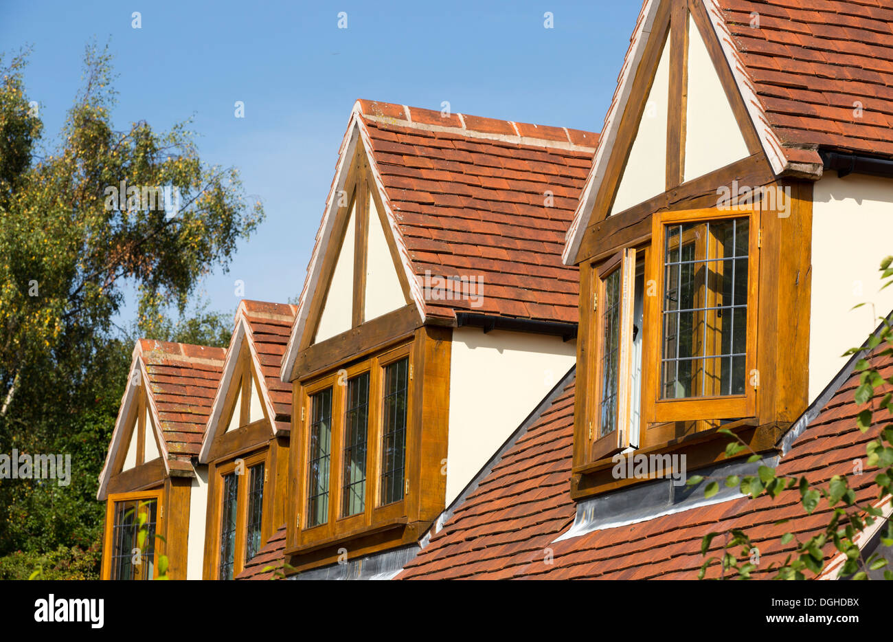 House with dormer windows hi-res stock photography and images - Alamy