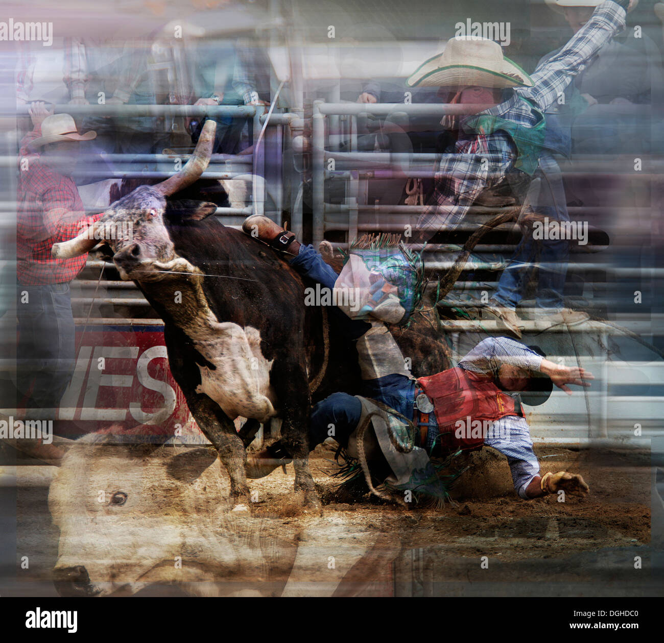 Digital altered crowd hi-res stock photography and images - Alamy