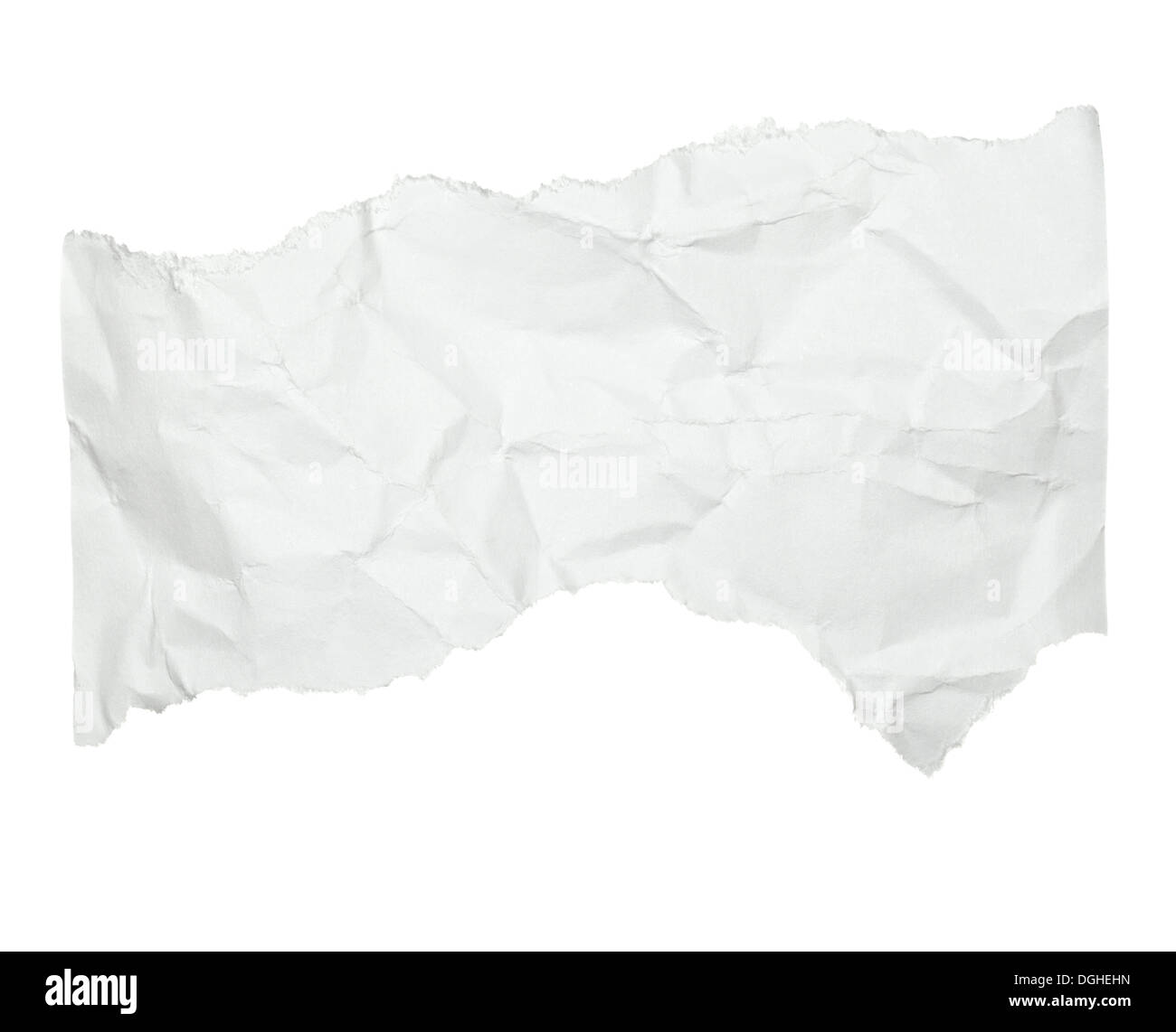 Crumpled piece notebook paper hi-res stock photography and images - Alamy