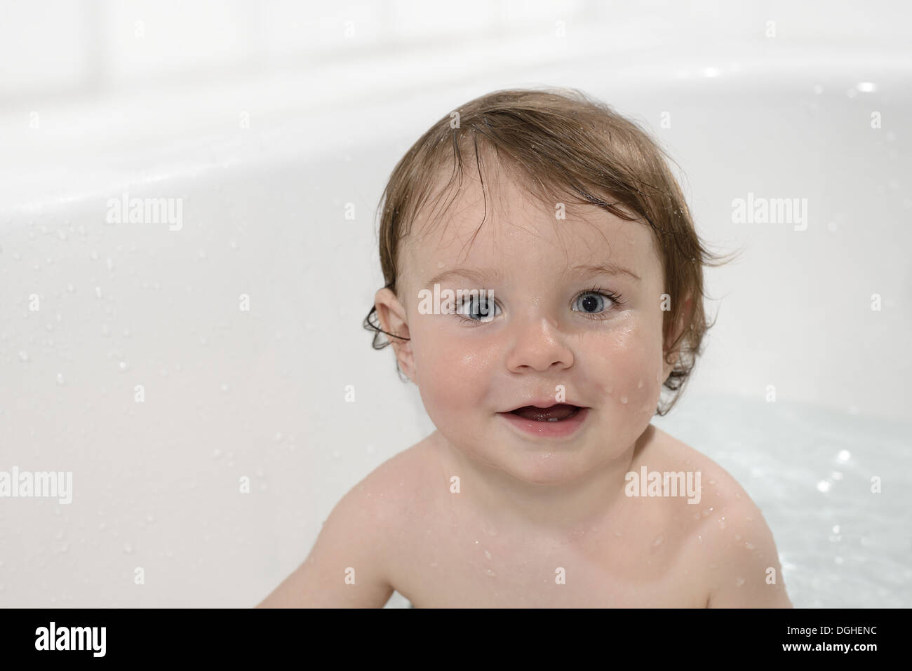 Infant washing hi-res stock photography and images - Alamy