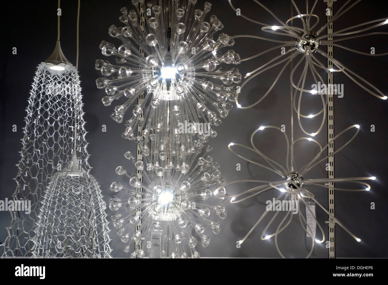 Contemporary fluorescent light fixtures hi-res stock photography and ...